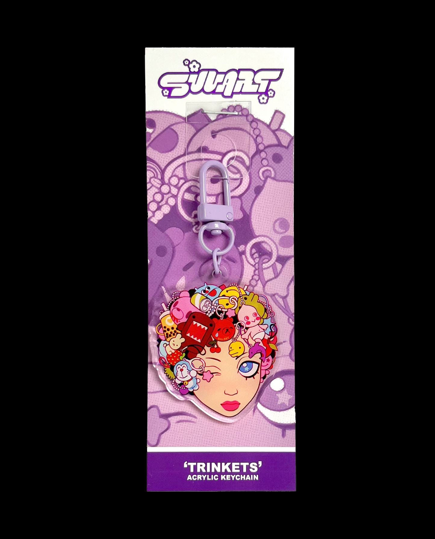 'Trinkets' Acrylic Keychain – SVV ART